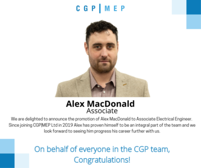 Congratulations, Alex! - CGP MEP